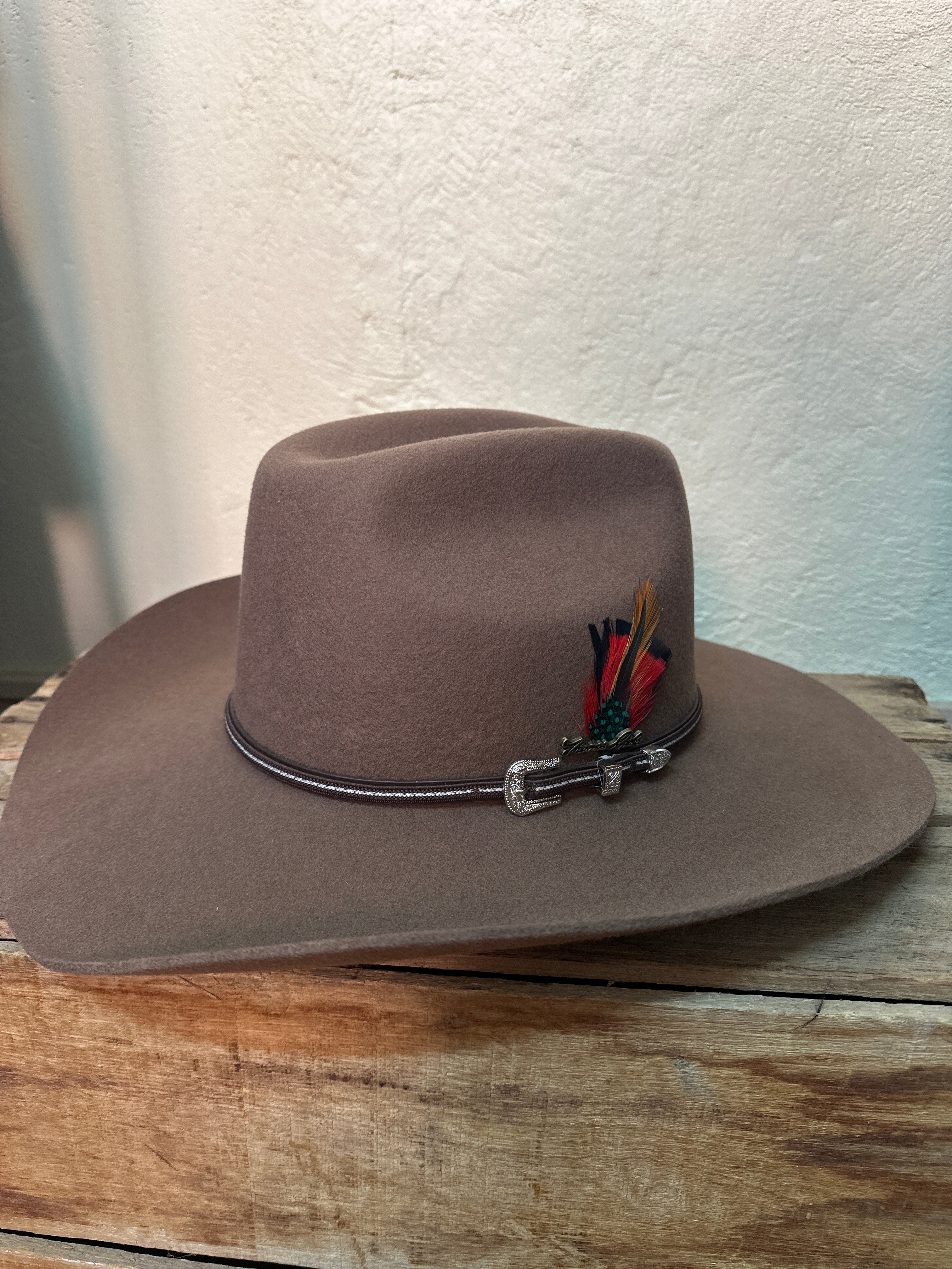 Thomas Cook Bronco Pure Wool Felt Hat – Smoke and Whisky