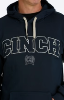 Cinch Logo Hoodie – Smoke and Whisky
